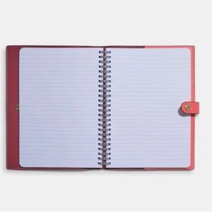 Coach | Accessories | Nwt Coach Notebook In Signature Canvas Pink ...